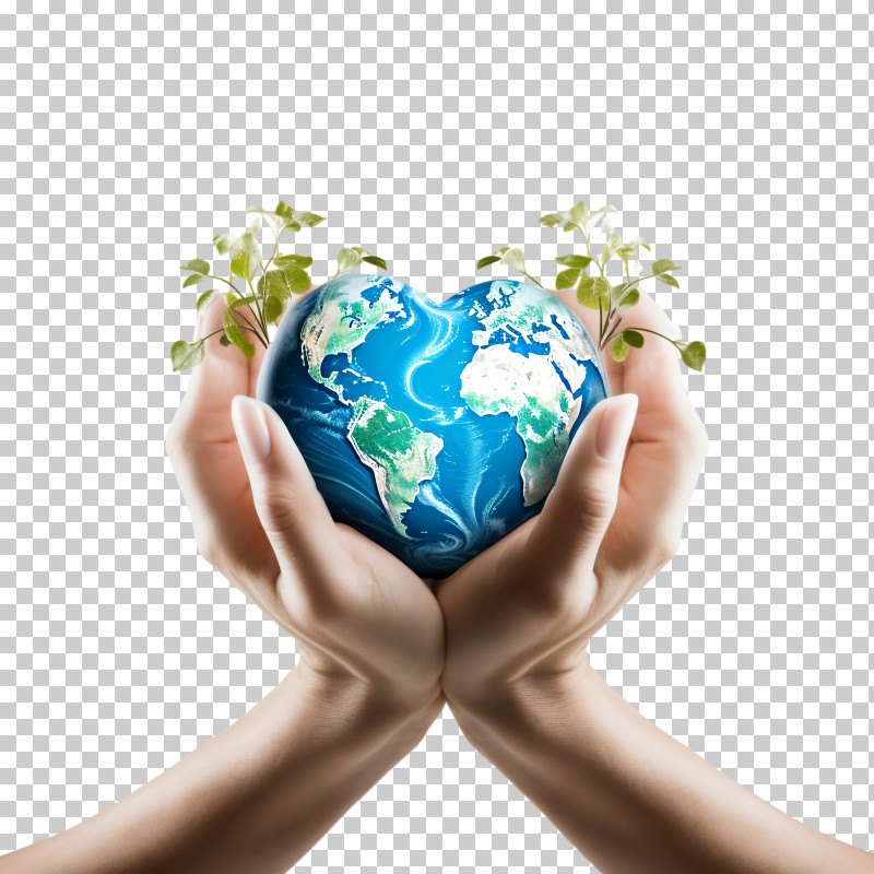 World Humanitarian Day - Hands Holding Earth With Growing Trees For ...