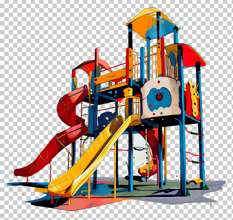 Playground - Colorful Playground Structure With Slides PNG, Clipart ... Playground - Colorful Playground Structure With Slides PNG, Clipart ...
