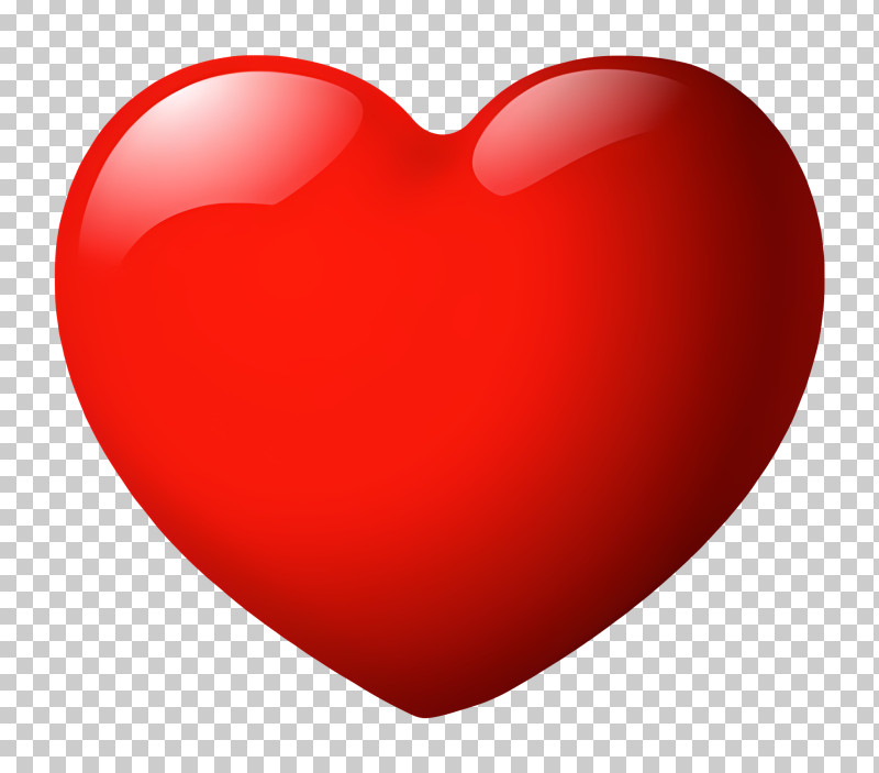 Red Heart - Red Heart Illustration Representing Love PNG, Clipart ...