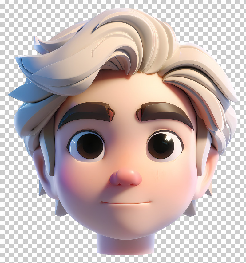 Xqc - Cartoon Head With Blonde Hair PNG, Clipart, 3d, Animation, Blonde ...