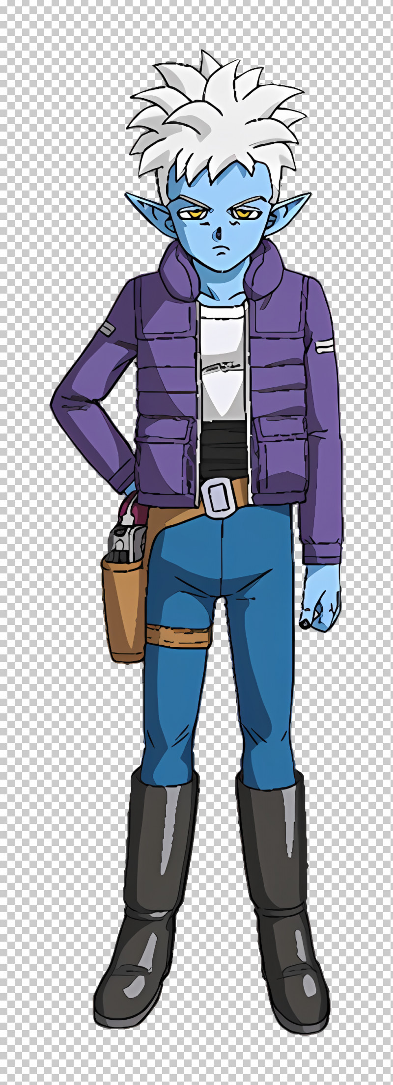 Glorio - Blue Alien Character In Purple Jacket PNG, Clipart, Adventure ...