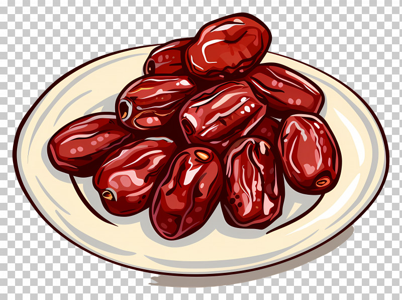 Dates Fruit - Plate Of Red Dates PNG, Clipart, Dates, Dates Fruit ...