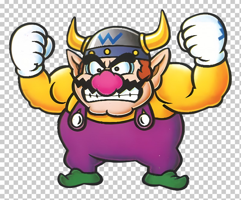 Wario - Cartoon Character With Horns PNG, Clipart, Cartoon, Cartoon ...