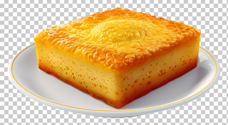 Baked Cornbread - Delicious Cheese Cake On A Plate PNG, Clipart, Baked ...