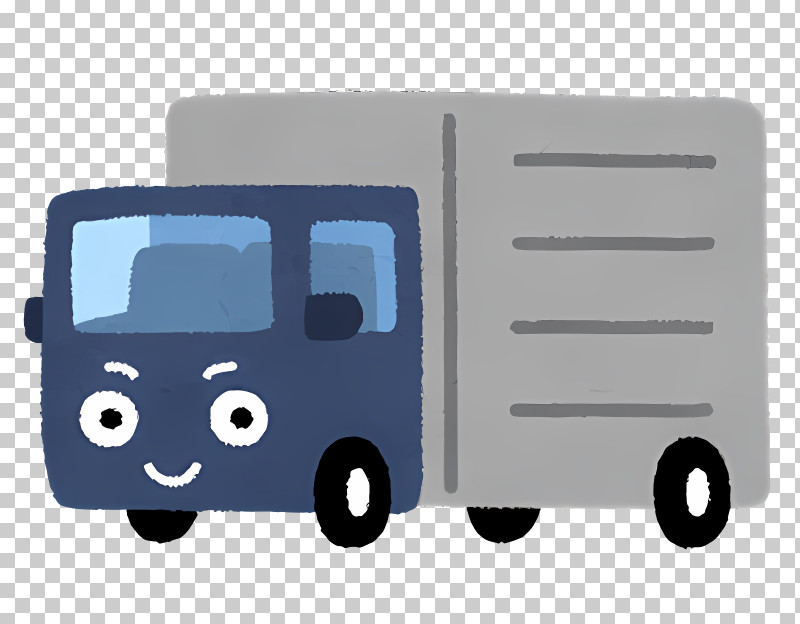 Car - Cartoon Delivery Truck Illustration PNG, Clipart, Blue And Gray ...