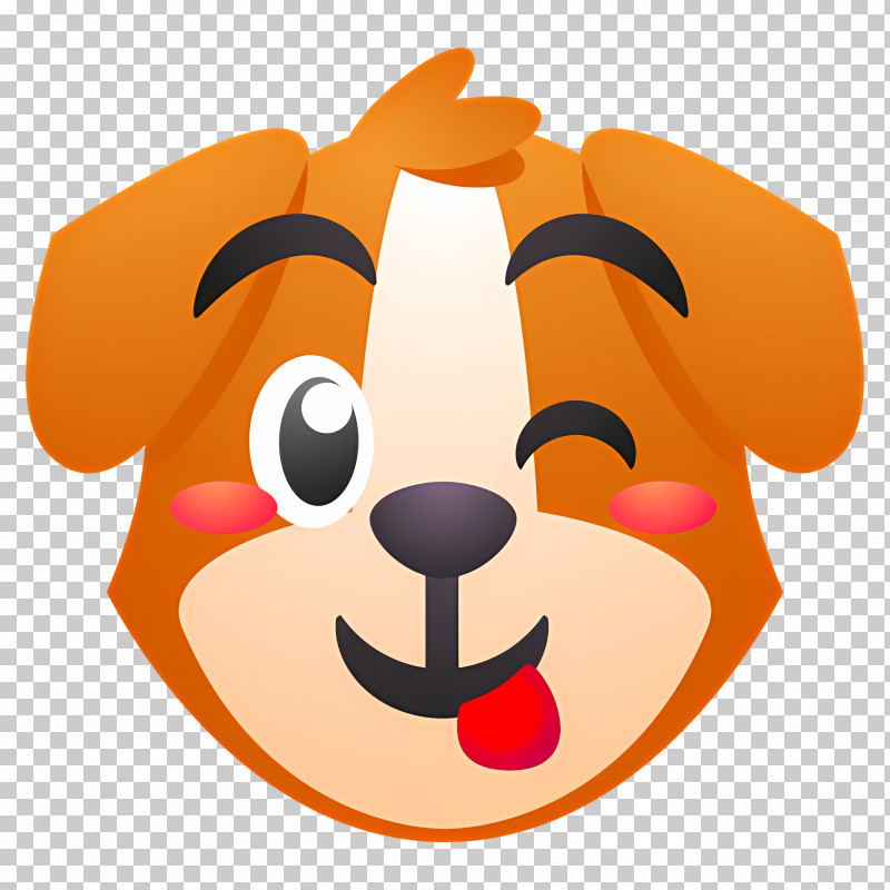 Dog Emoji - Winking Dog Emoji PNG, Clipart, Animal, Animal Icon ...