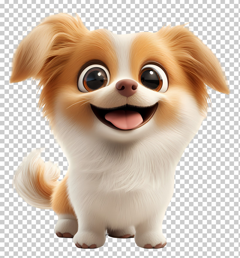 Cute Small Dogs - Happy Cute Dog Cartoon PNG, Clipart, Adorable ...