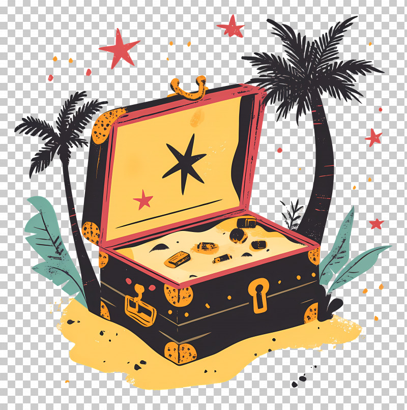 Hidden Treasures - Treasure Chest On Island PNG, Clipart, Adventure ...