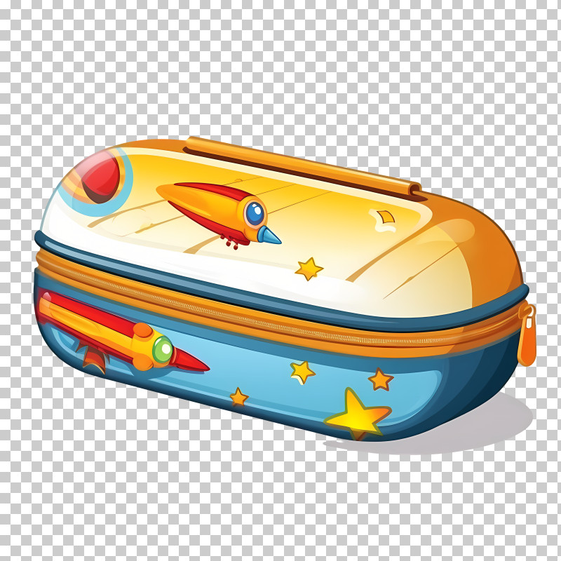 Pencil Case - Space-Themed Creative Pencil Case For School Supplies PNG ...