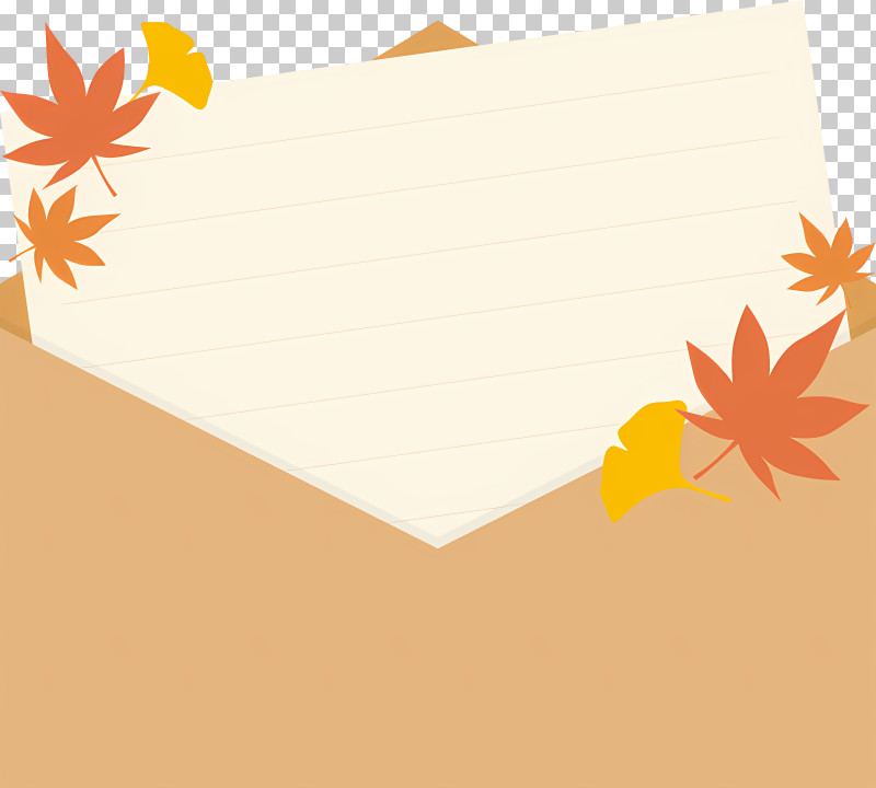 Letterpaper - Autumn Themed Envelope PNG, Clipart, Autumn Envelope ...