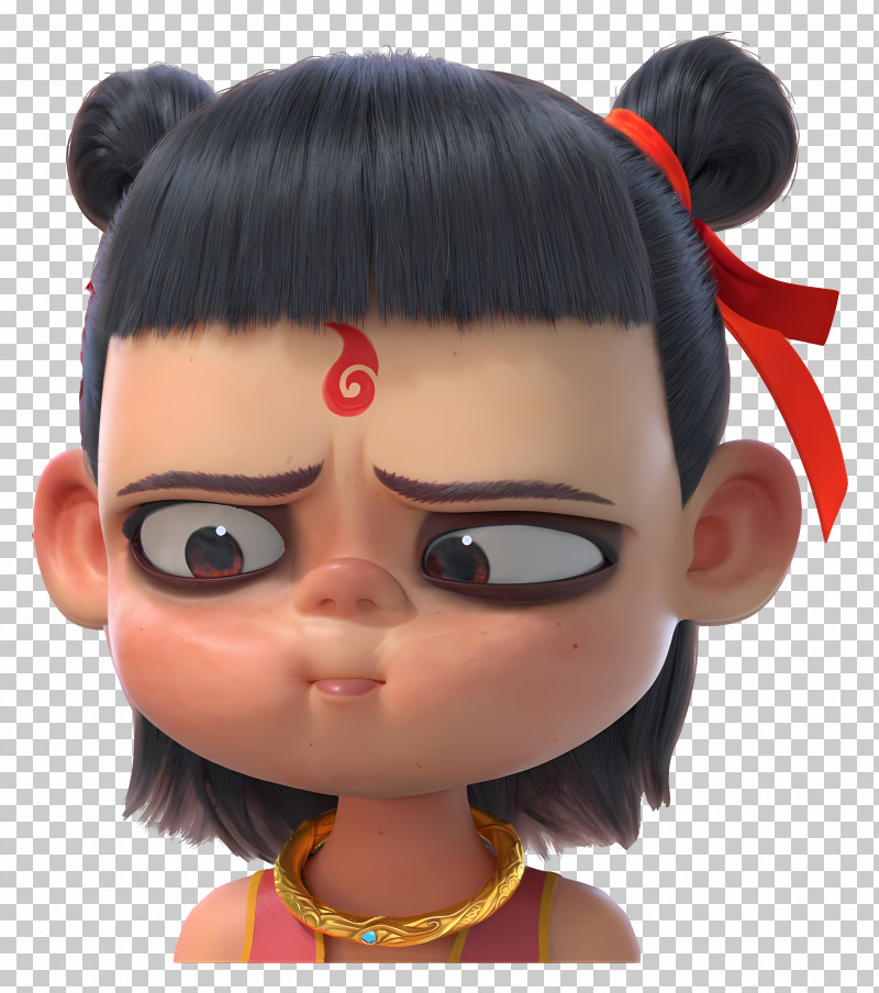 Nezha - 3D Animated Girl With Expression PNG, Clipart, 3d, Animated ...