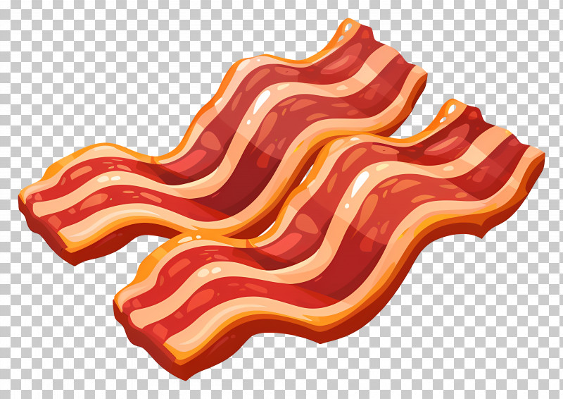 Bacon - Crispy Bacon Slices Illustration PNG, Clipart, Bacon, Bacon ...