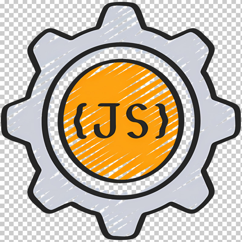 Javascript - JS Gear Icon With Orange Center PNG, Clipart, Automation, Code, Development ...