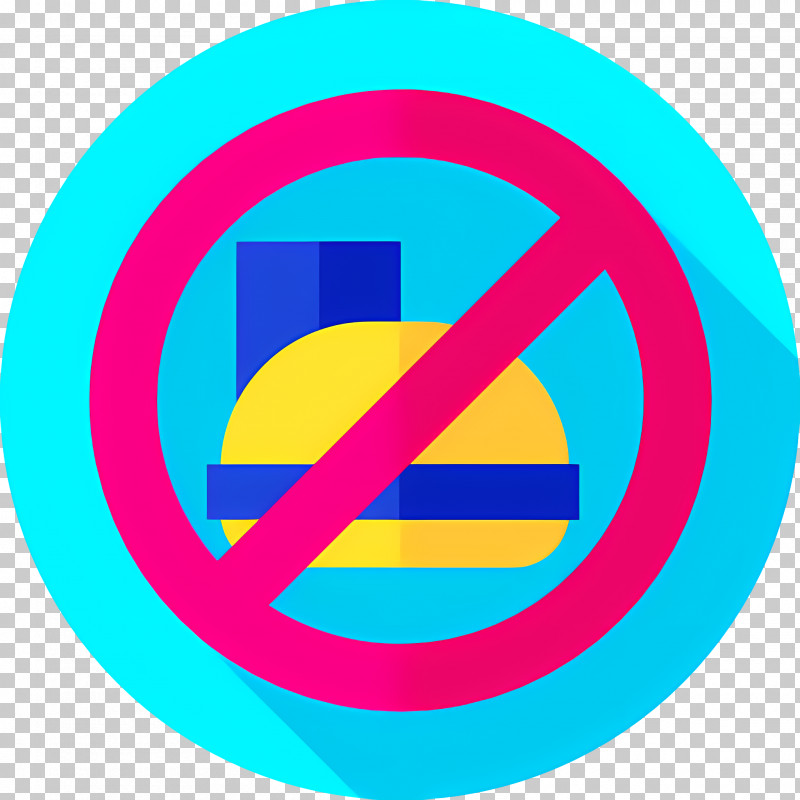 No Food - No Fast Food Sign With Burger And Drink PNG, Clipart, Burger ...