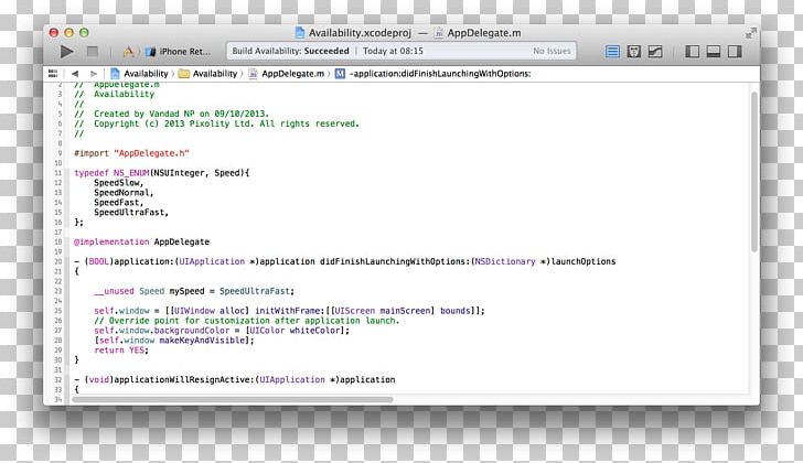 Objective C Syntax Highlighting Computer Program Xcode Darwine Png Clipart Antlr Apple Area