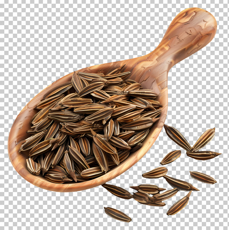 Cumin Seeds - Cumin Seeds In Wooden Spoon PNG, Clipart, Aromatic Spices ...