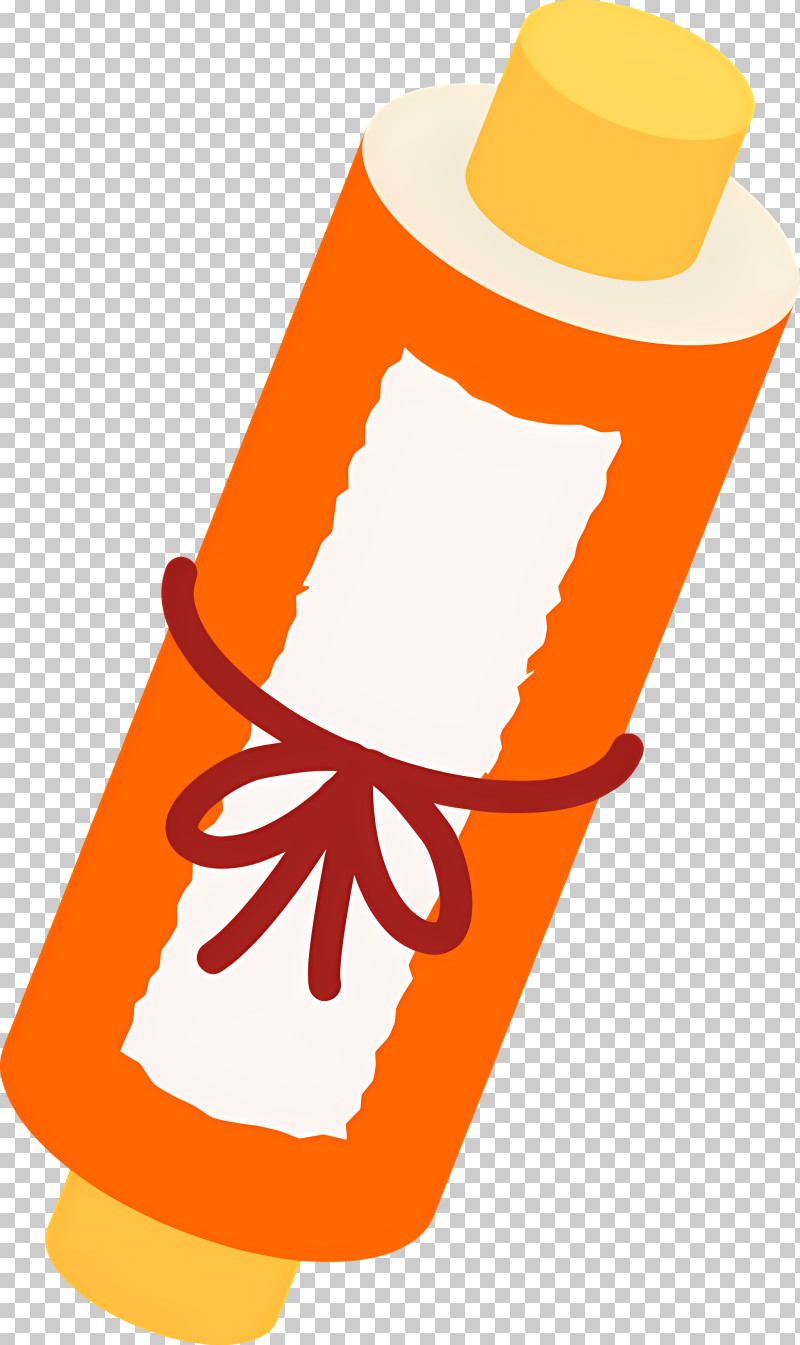 Icon - Orange Scroll With Ribbon PNG, Clipart, Blue, Blue Colors, Bow ...