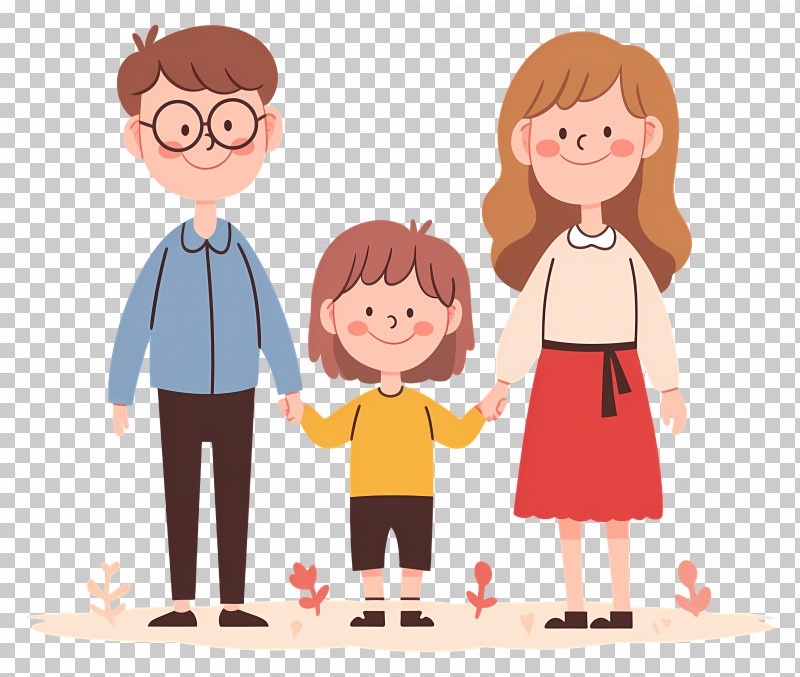 Cartoon Family - Happy Family Illustration PNG, Clipart, Bond, Bonding ...