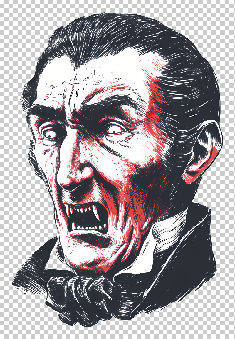 Dracula Head - Vampire Character Illustration PNG, Clipart, Dracula ...
