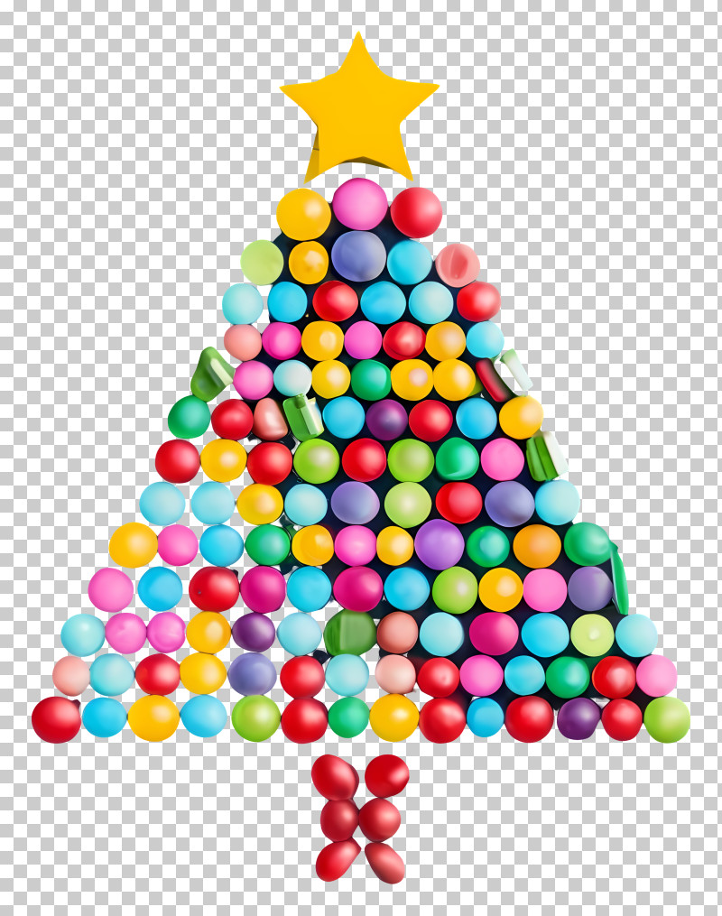 Cartoon - Colorful Candy Christmas Tree PNG, Clipart, Candy, Candy ...