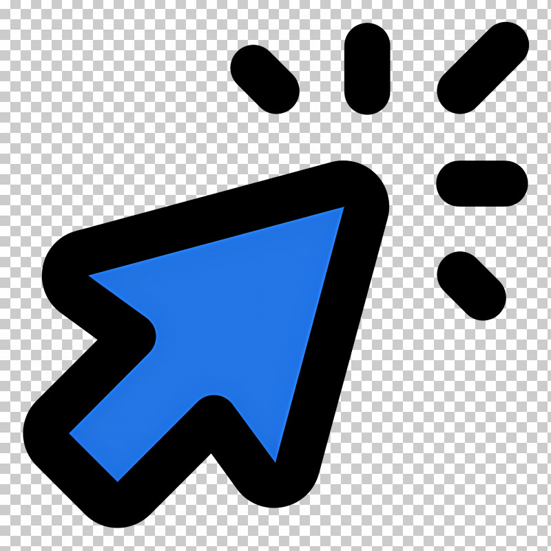 Mouse Arrow - Clickable Blue Cursor Icon PNG, Clipart, Blue Arrow, Click Icon, Click Interaction ...