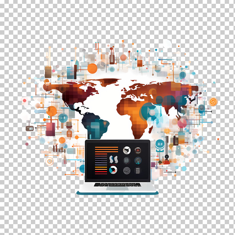 International Programmers Day - World Map With Data And Laptop PNG, Clipart, Data, Global ...