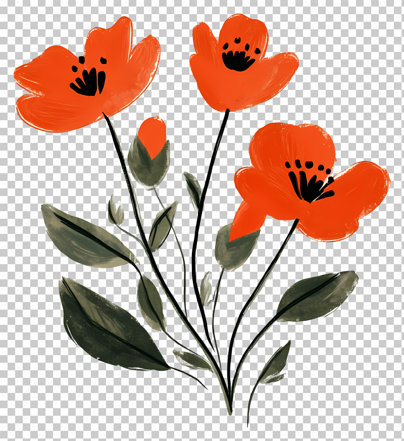 Red Flowers - Vibrant Red Flowers In Bloom PNG, Clipart, Art, Beauty ...