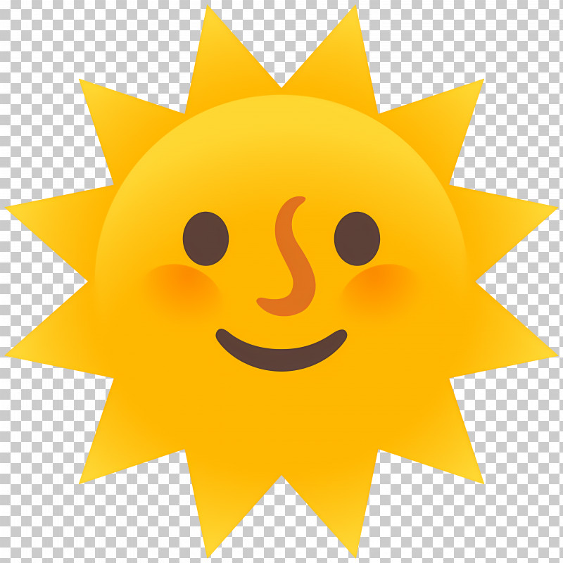 Sun With Face Emoji - Smiling Sun Illustration PNG, Clipart, Daylight ...