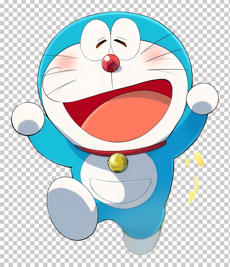 Doraemon - Blue Robotic Cat Character Illustration PNG, Clipart, Animated Series, Beloved ...