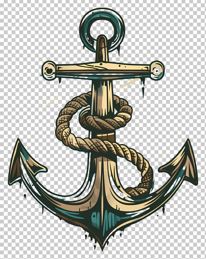 Vintage Anchor - Vintage Wooden Anchor PNG, Clipart, Anchor, Blue And ...