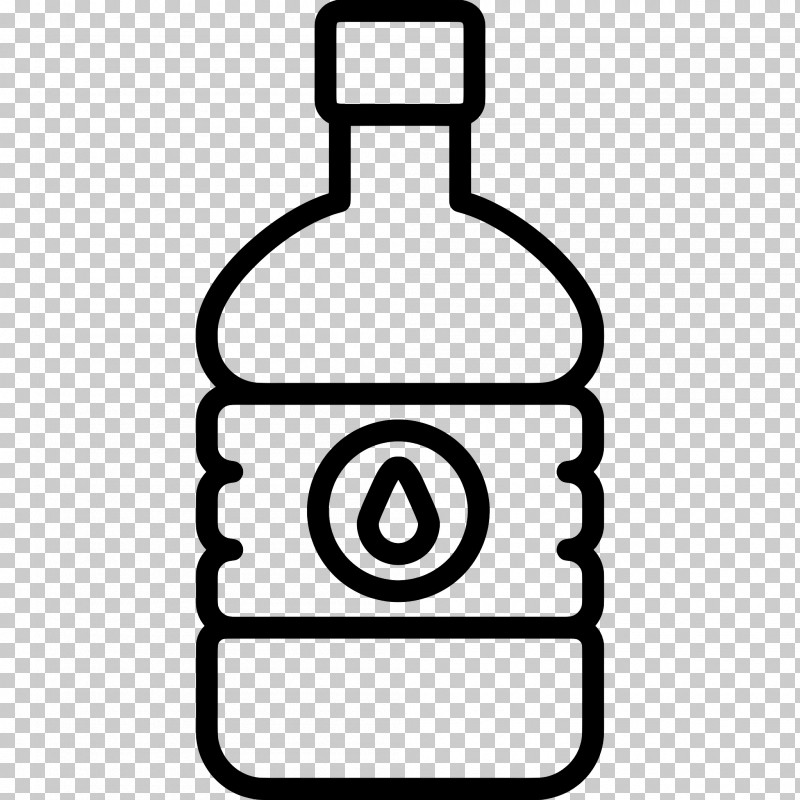 Mineral Water - Outline Of A Plastic Bottle PNG, Clipart, Drink, Liquid, Mineral Water, Outline ...