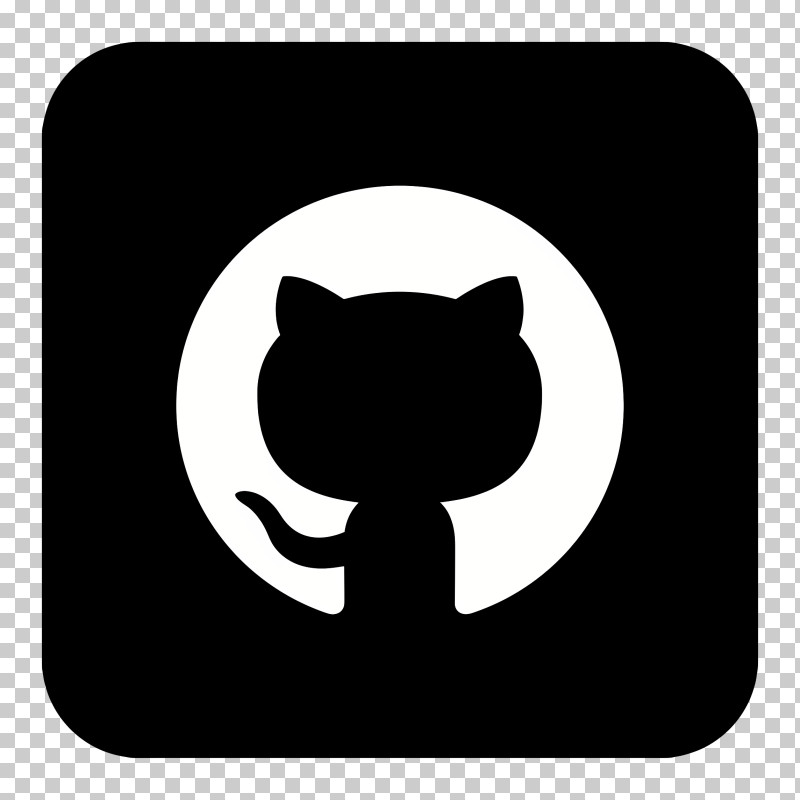 Github Icon - Black Cat Silhouette Logo PNG, Clipart, Brand, Cat Silhouette, Development, Github ...
