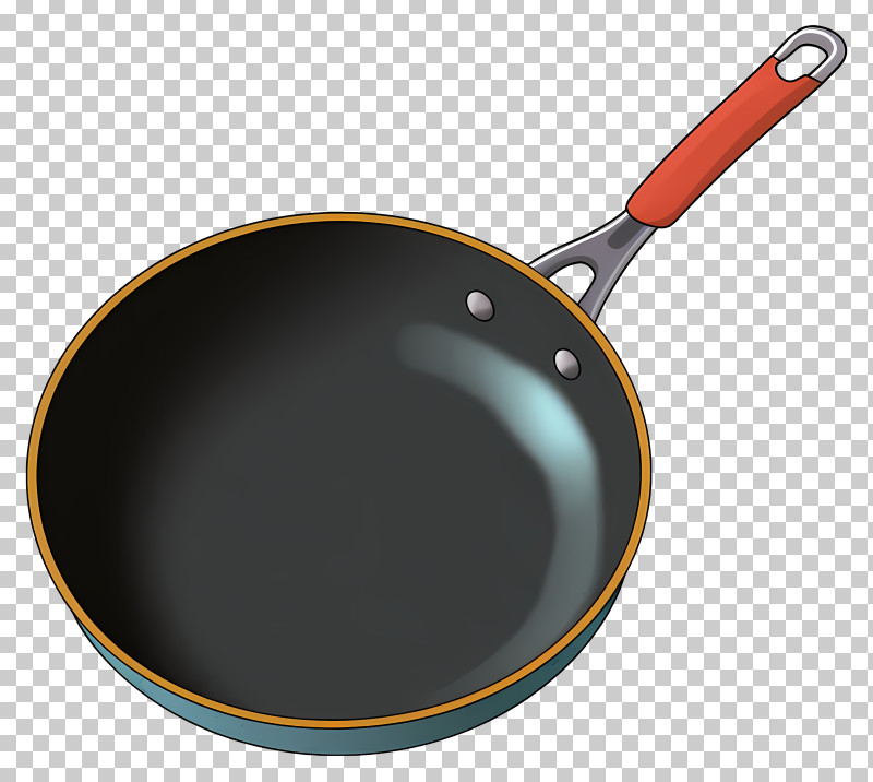 Cooking Frypan - Frying Pan With Red Handle PNG, Clipart, Chef's Pan ...