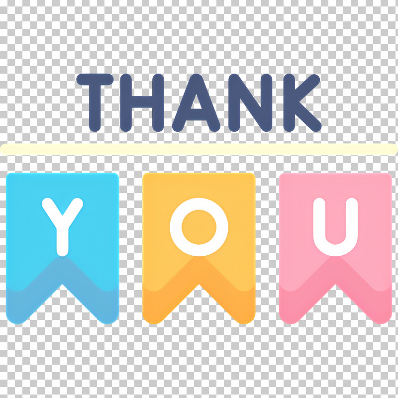 Thank You - Colorful Thank You Banner PNG, Clipart, Appreciation, Card ...