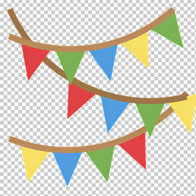 Birthday Flag - Cheerful Colorful Party Flags For Festive Decor PNG ...
