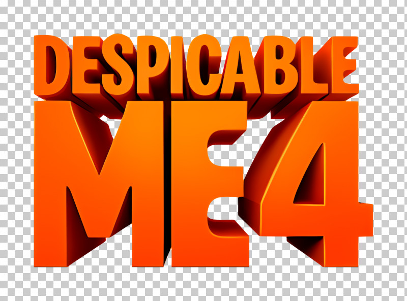 Despicable Me 4 - Despicable Me 4 Movie Logo Design Illustration PNG ...