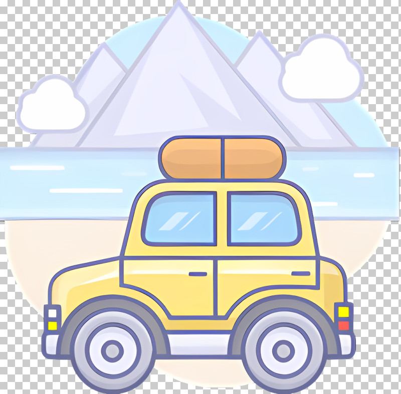 Icon Yellow Car Roof Rack Luggage Parked Car PNG, Clipart, Free PNG ...