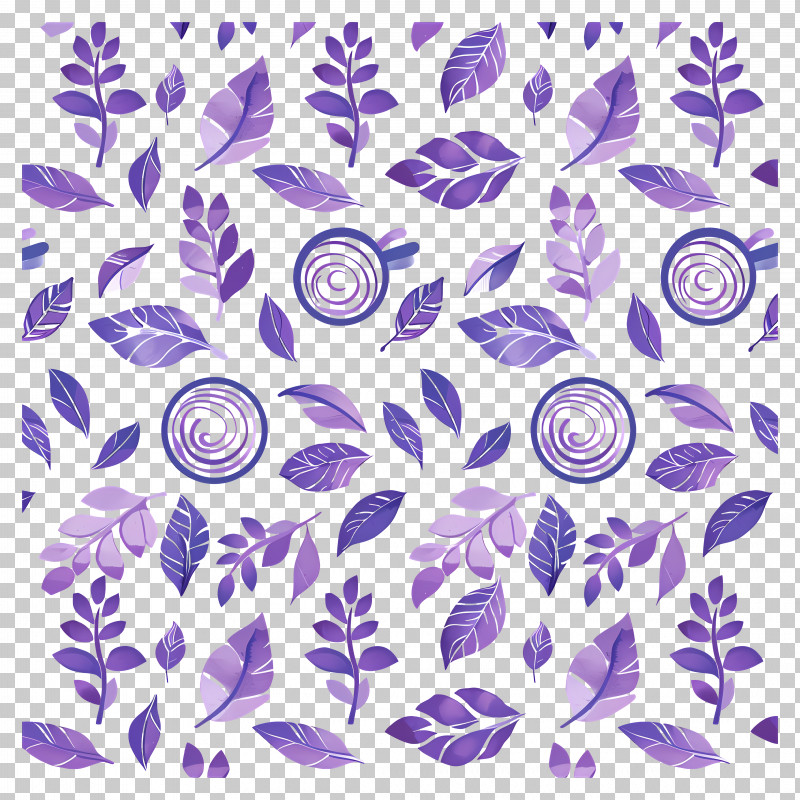 Purple Background - Purple Leaves Pattern PNG, Clipart, Botanical ...