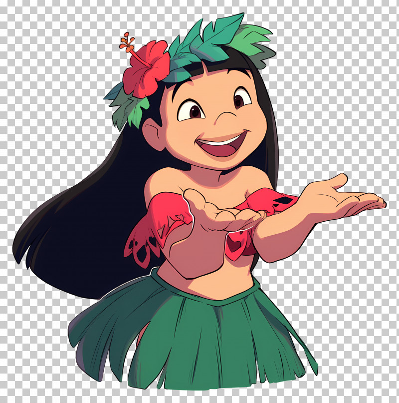 Lilo Pelekai - Hula Girl In Hawaiian Dress PNG, Clipart, Cultural Dance ...