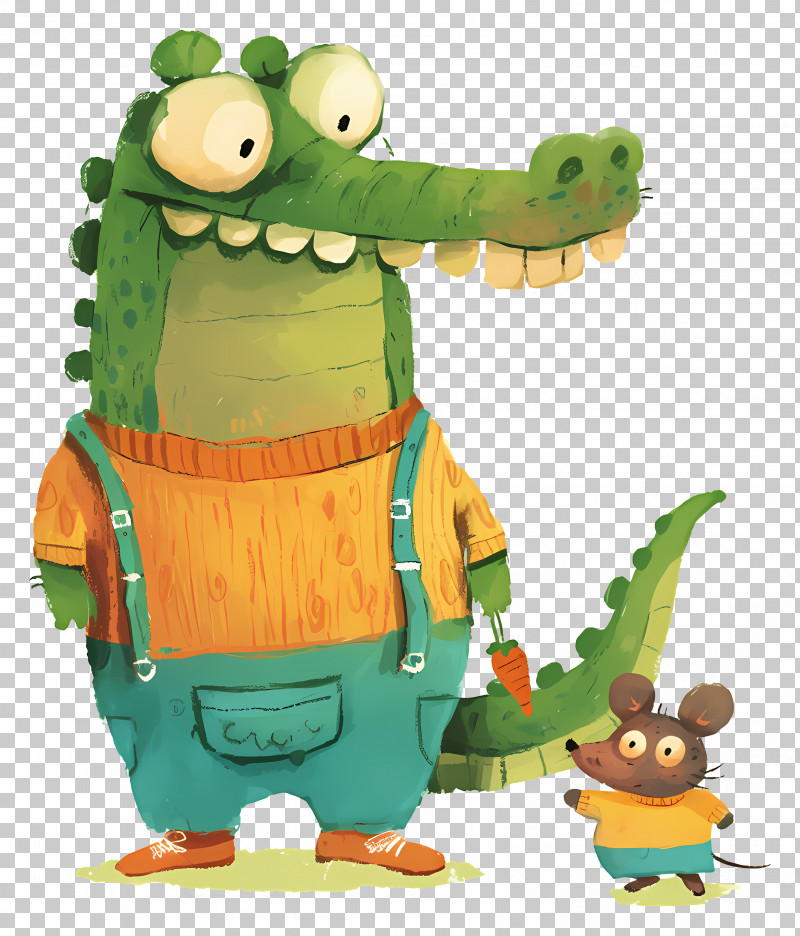 Crocodile And Mouse - Cartoon Crocodile And Mouse PNG, Clipart, Animal ...