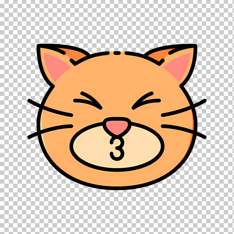 Cat Emoji - Adorable Cartoon Cat Emoji Face PNG, Clipart, Adorable ...