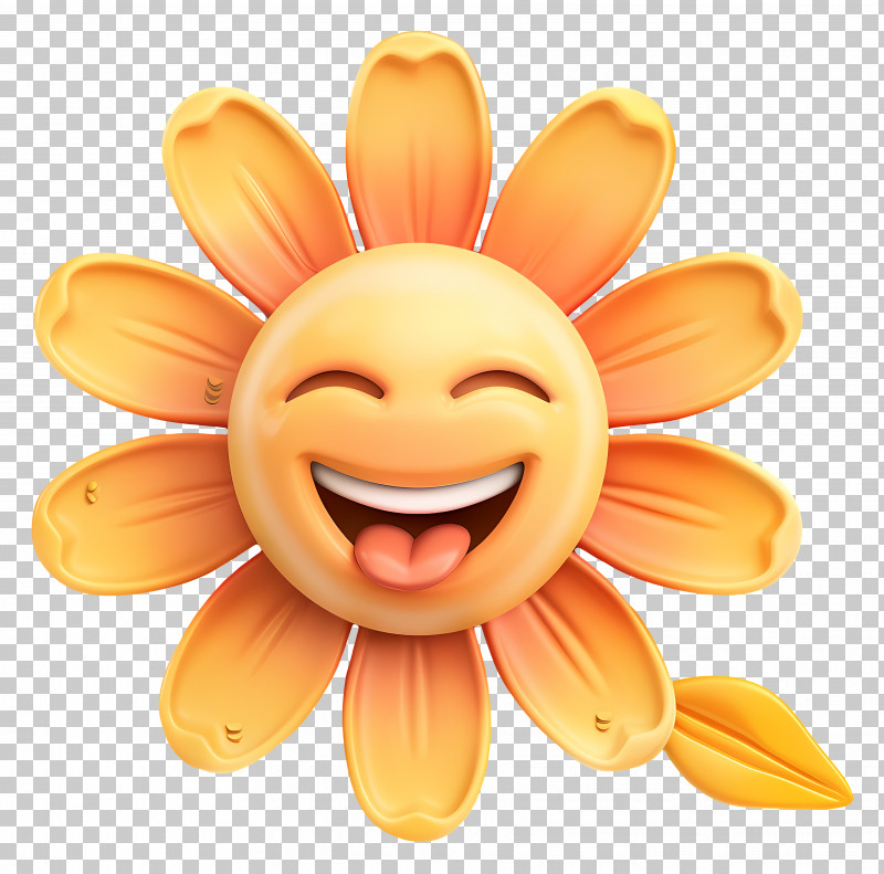 Flower - Smiling Sunflower Emoji Illustration PNG, Clipart, Animated ...