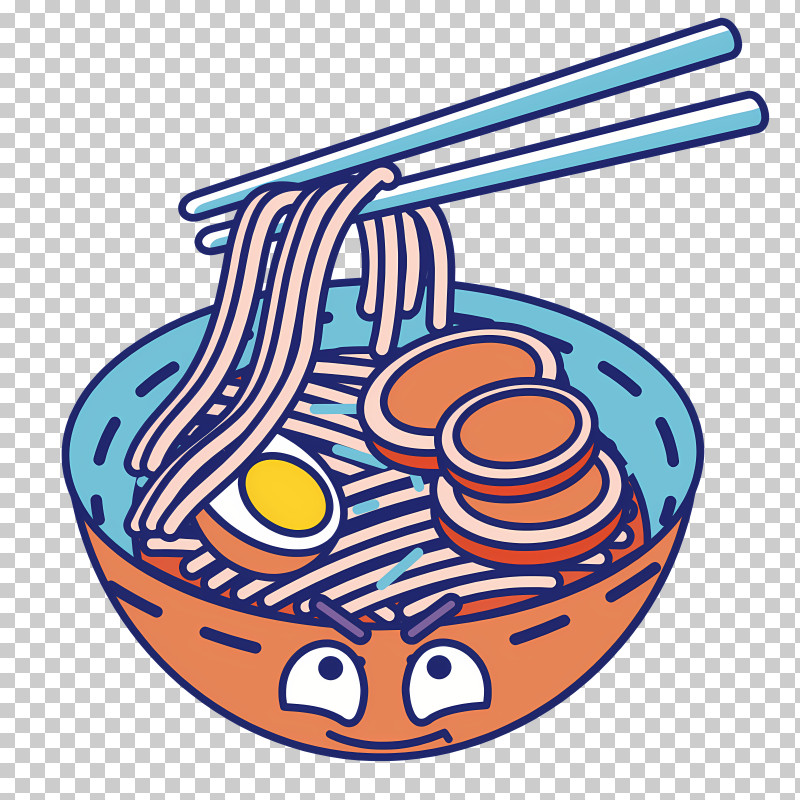 Icon - Cartoon Ramen Bowl With Noodles And Eggs PNG, Clipart, Animated ...