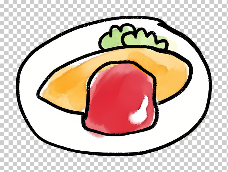 Cartoon - Omelette With Ketchup On Plate PNG, Clipart, Breakfast ...