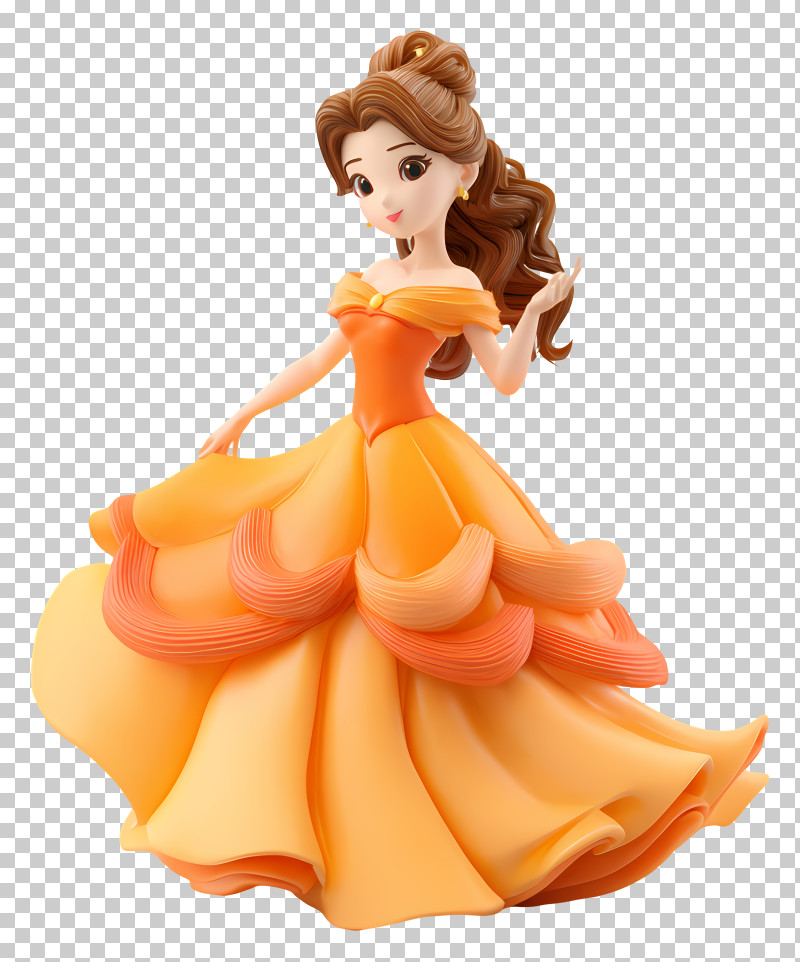 Princess Bella - Princess In Orange Dress PNG, Clipart, Elegant ...