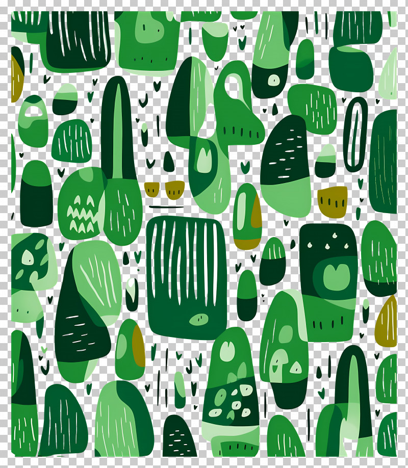 Abstract Backgrounds - Green Abstract Pattern Inspired By Nature PNG ...