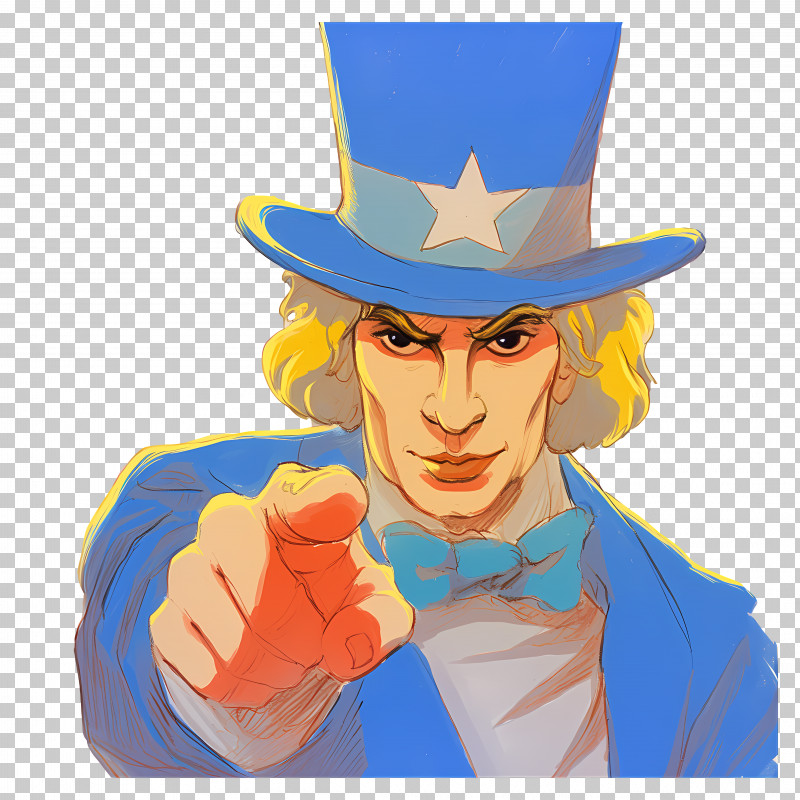 Uncle Sam - Cartoon Uncle Sam Character Illustration PNG, Clipart ...