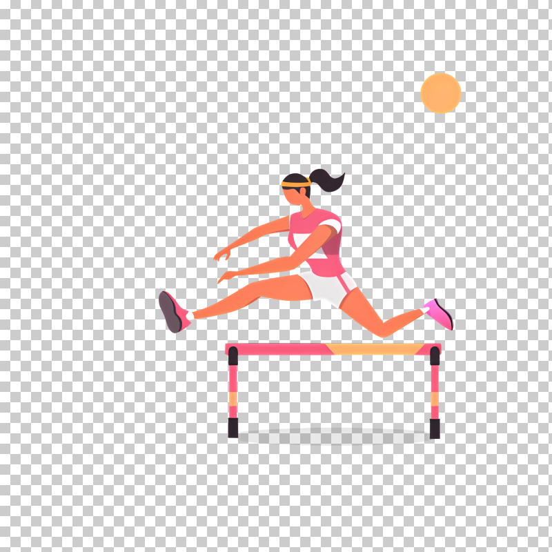 Woman Running - Athlete Jumping Over Hurdle PNG, Clipart, Athlete ...