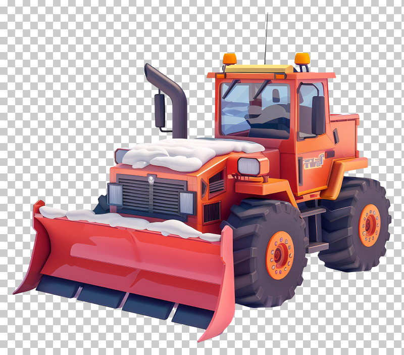 Snow Plow - Snow Plow Truck Illustration For Winter Maintenance PNG ...