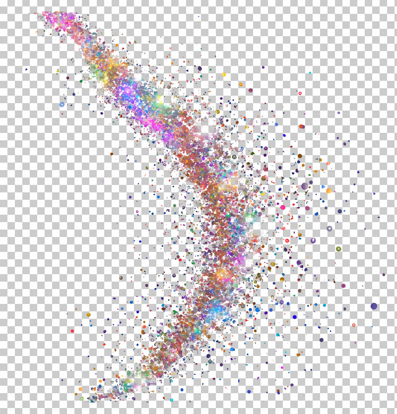 Sparkle Border - Colorful Glitter Particle Swirl PNG, Clipart, Abstract Design, Aesthetic ...